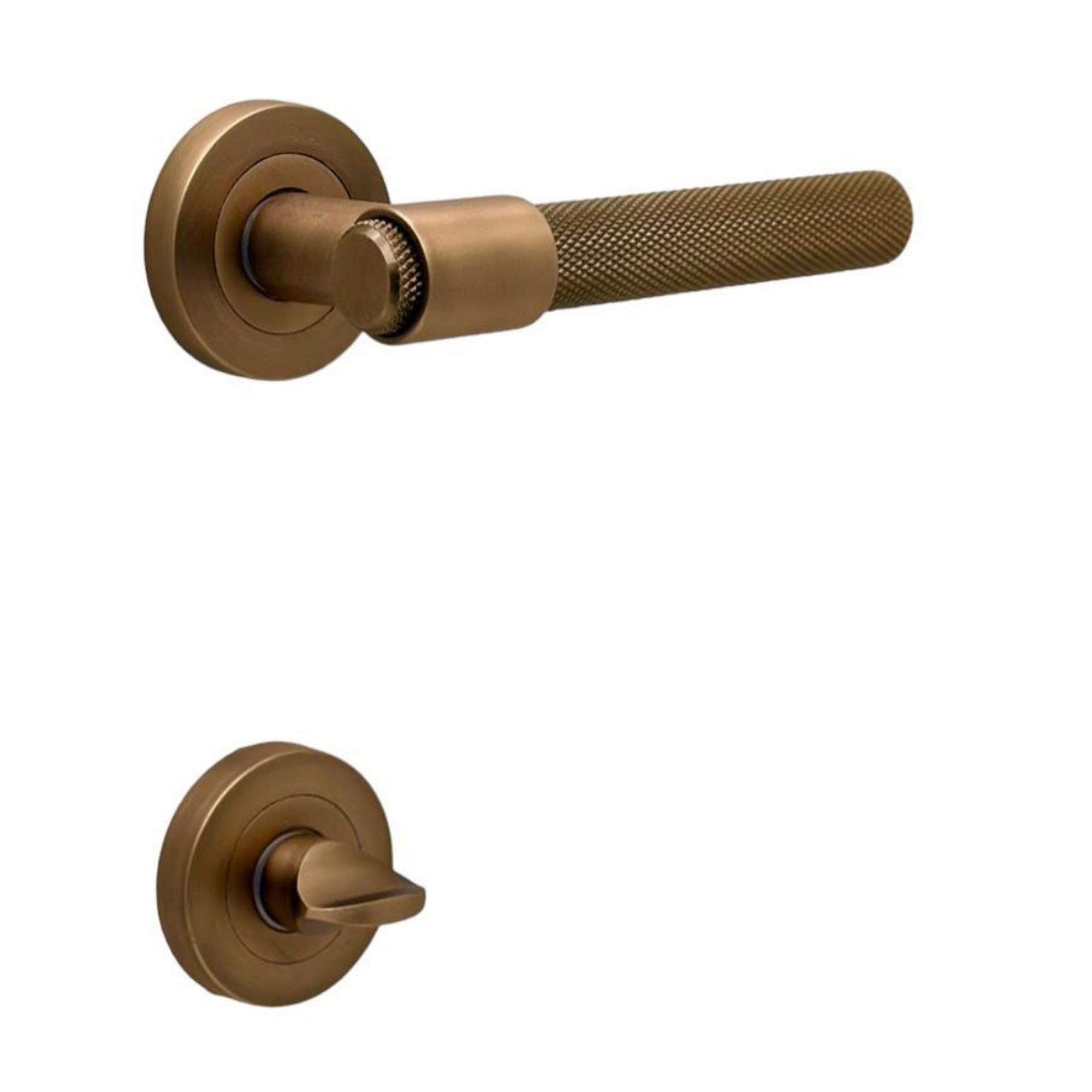 Özen Handles ZK62 Punch Mat Antik Rozetli Wc Banyo Kapı Kolu 1 Takım ...