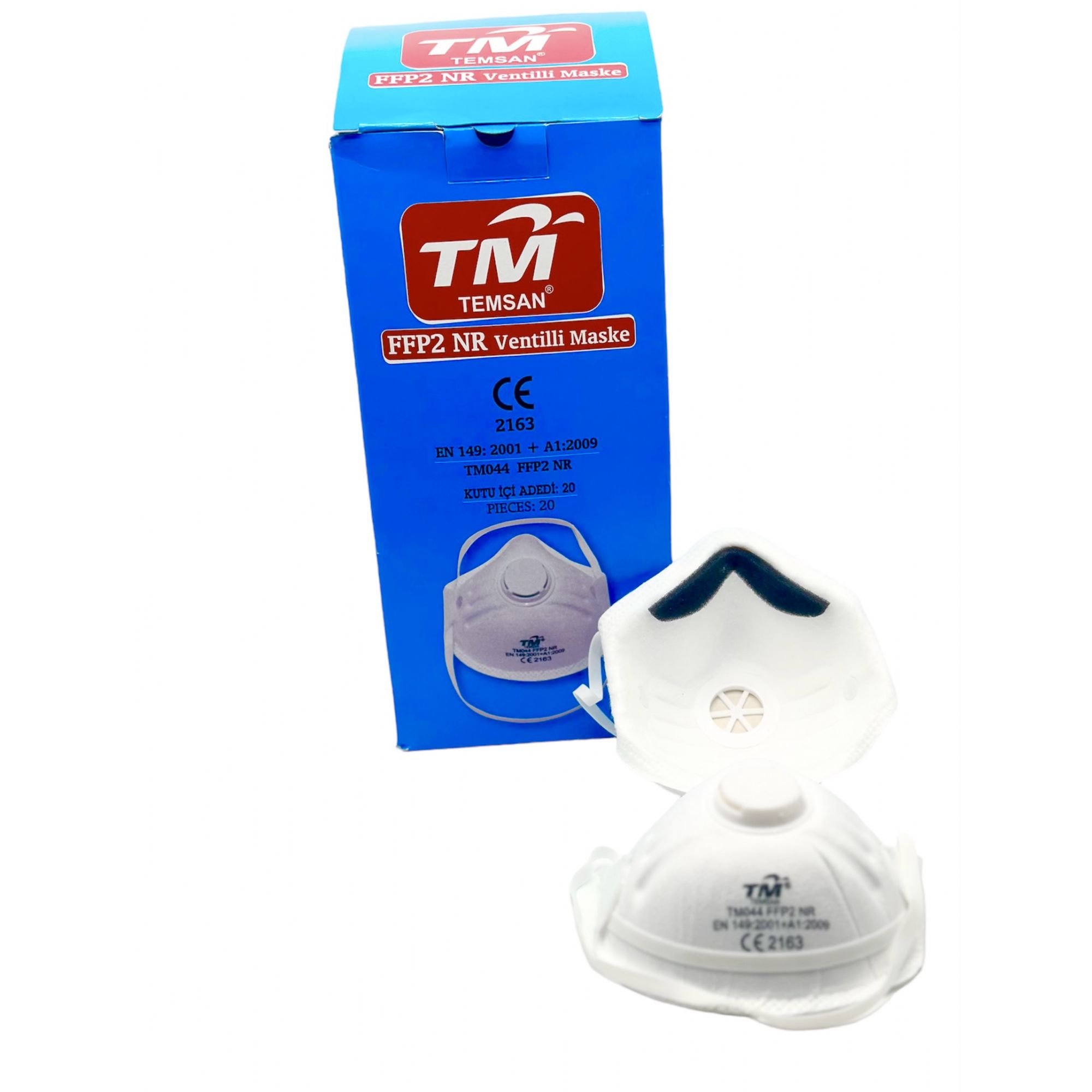 Toz Maskesi Temsan FFP2 NR Ventilli Maske 10 Adet - istanbulehirdavat.com
