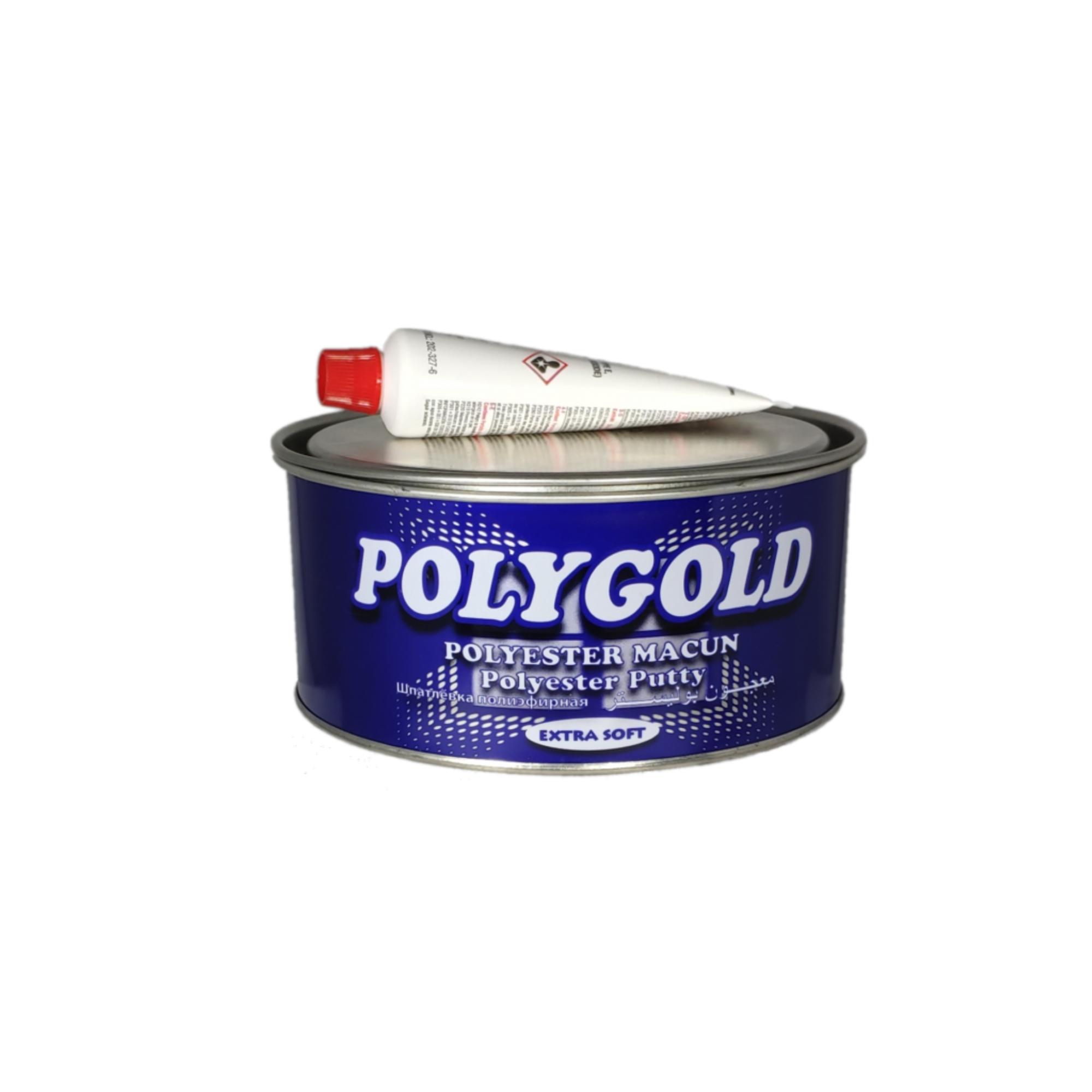 PolyGold Polyseter Çelik Macun Extra Soft 500 Gr. - istanbulehirdavat.com