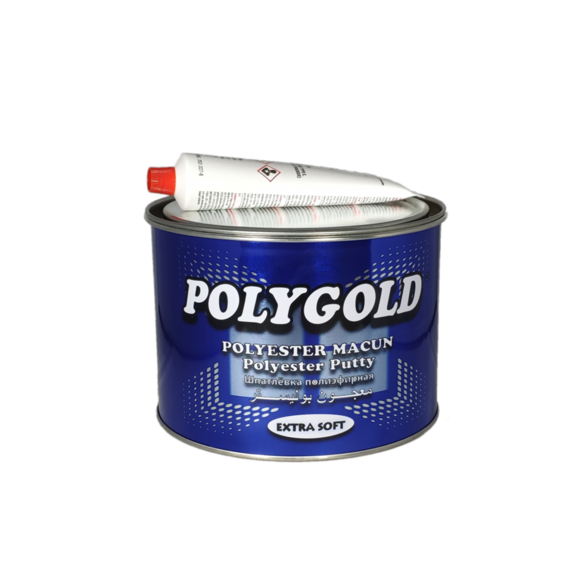 PolyGold Polyseter Çelik Macun Extra Soft 1800 Gr - istanbulehirdavat.com