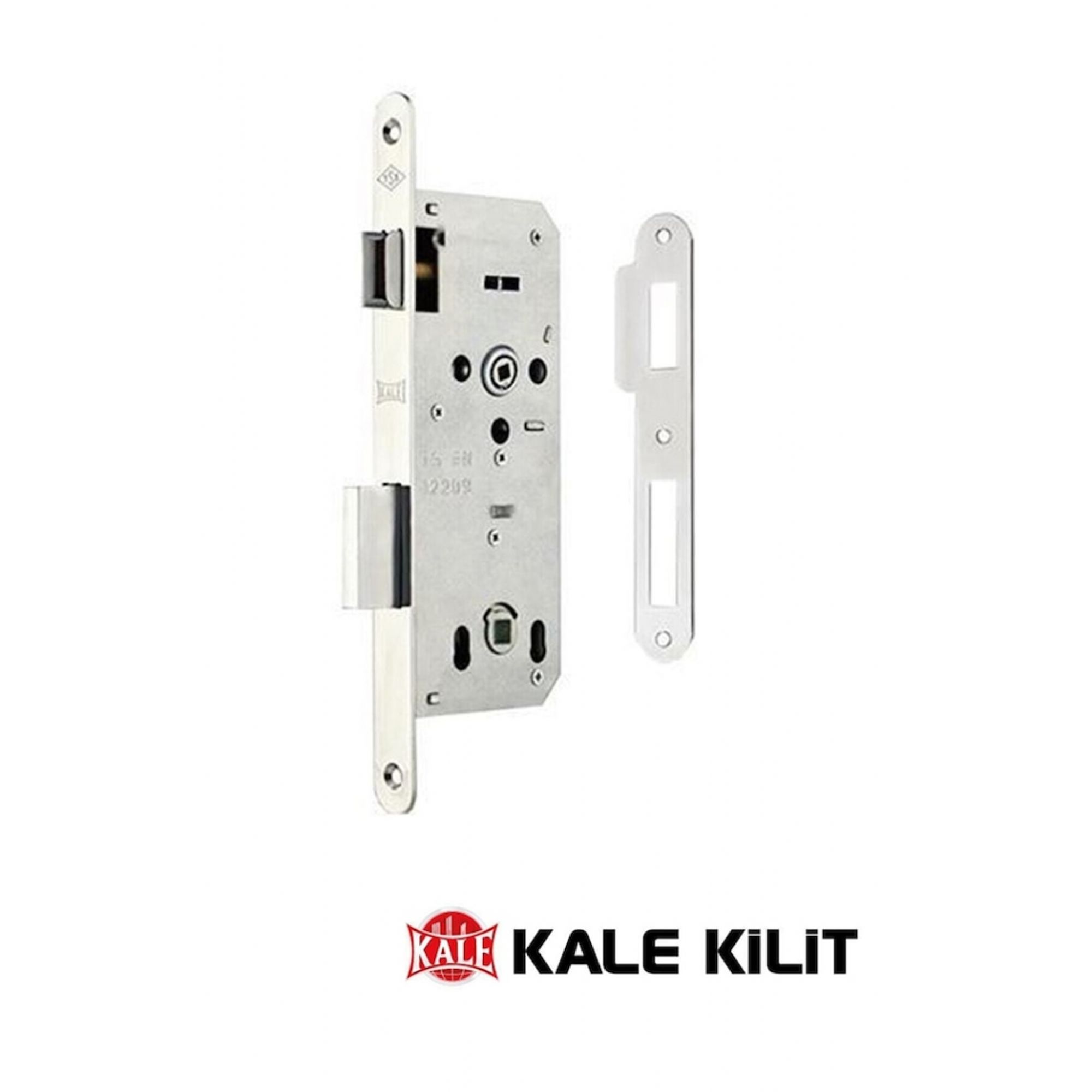 Kale 141R Oval İç Kapı Oda Kapı Kilidi 45 mm Nikel Saten ...