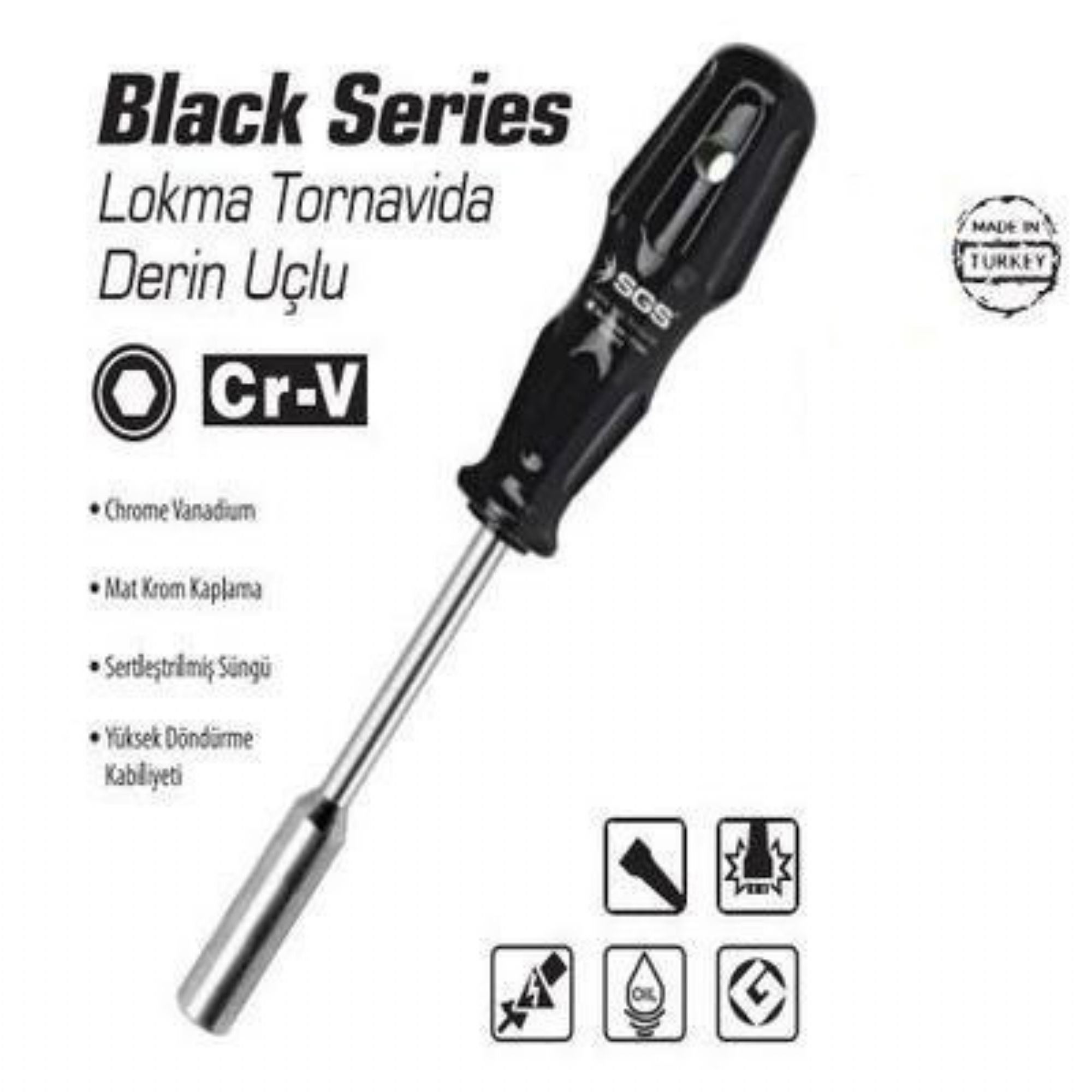 Derin Uçlu Lokma Tornavida 7x125 mm Sgs 906 - istanbulehirdavat.com