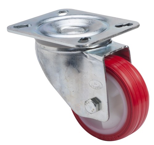 Uygur Termo Kauçuk Tablalı Dönerli Teker 80 mm 4 Adet ...